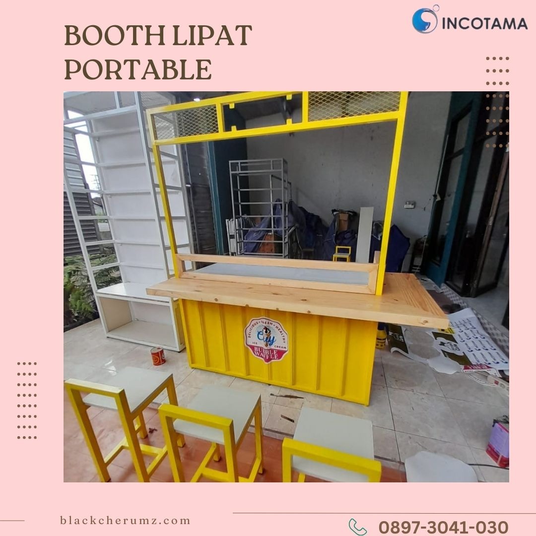 Hub: 0897 3041 030 Produsen Booth Container Custom Spesial Bahan ...