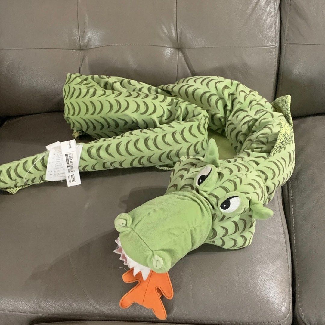 Ikea Drake Dragon 180cm Long Plush Soft Toy Bantal Plushie Stuffed ...