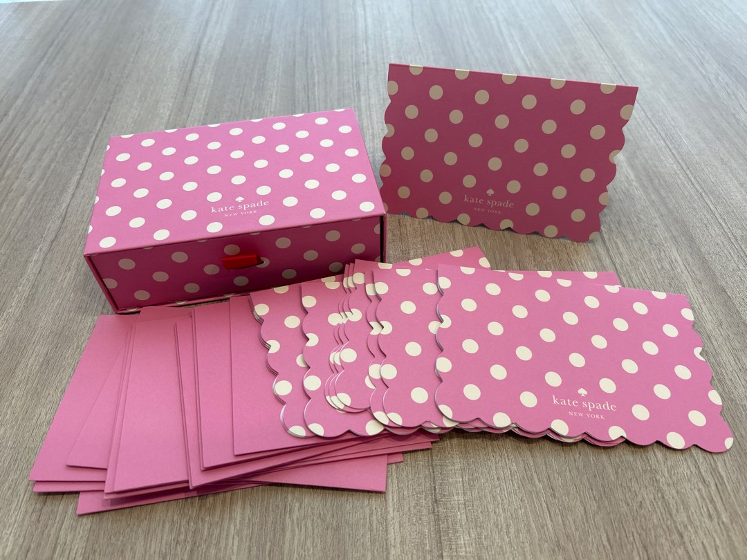 Kate spade invitation card, Luxury, Accessories on Carousell