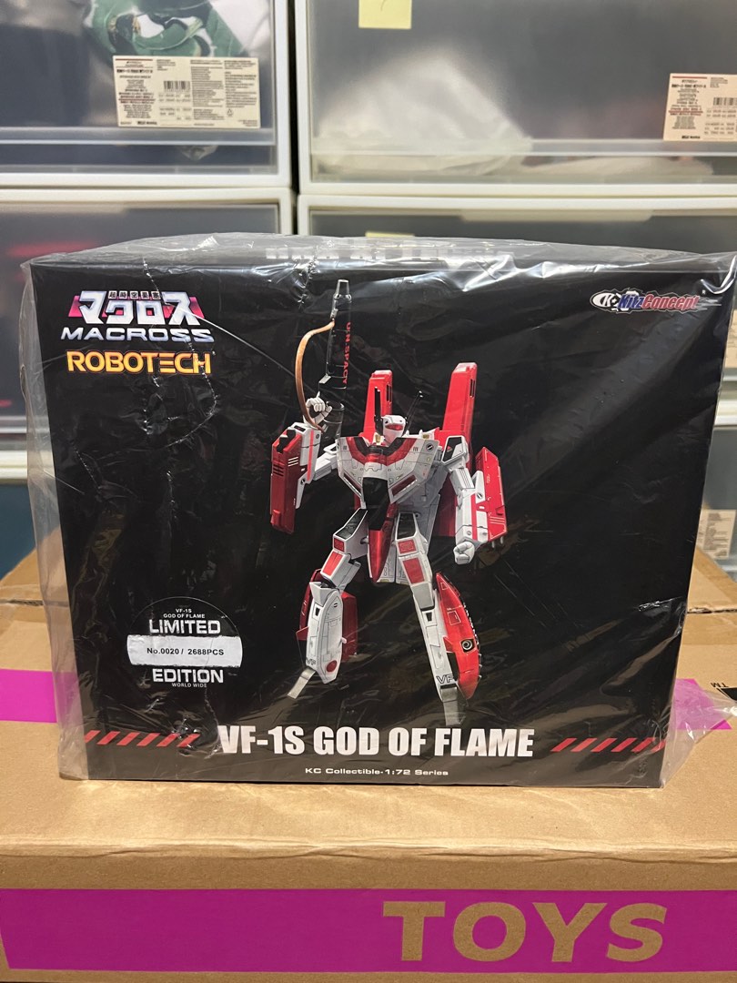 Kitzconcept VF-1S God of Flame, Hobbies & Toys, Toys & Games on Carousell