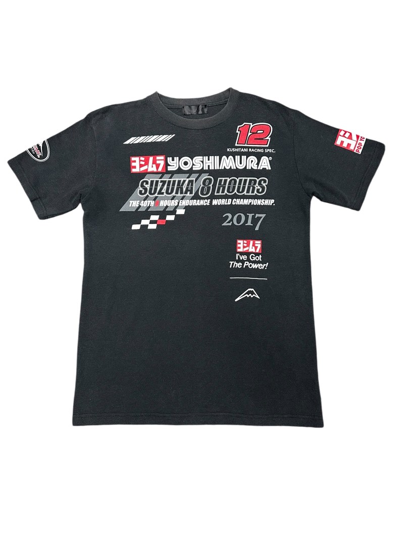 Kushitani Yoshimura Sponsor Tee, Men's Fashion, Tops & Sets, Tshirts ...