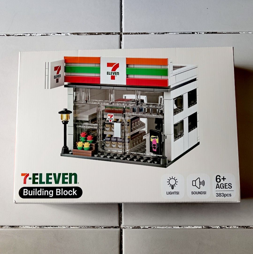 LIMITED EDITION 7-Eleven Building Block Collection Set, Hobbies & Toys ...