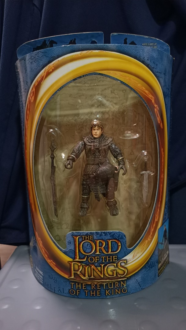 LOTR Samwise Gamgee Action Figure | Goblin Disguise Armour | Toy Biz ...