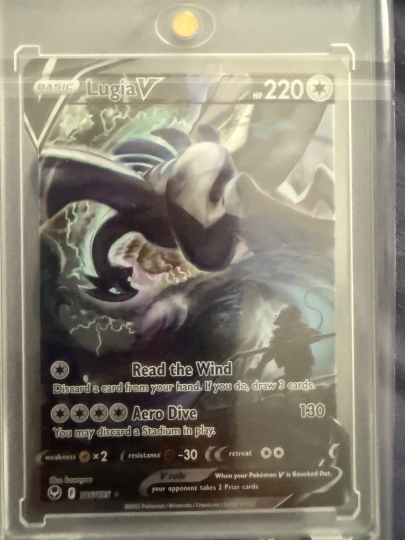 Lugia v alt art English, Hobbies & Toys, Toys & Games on Carousell