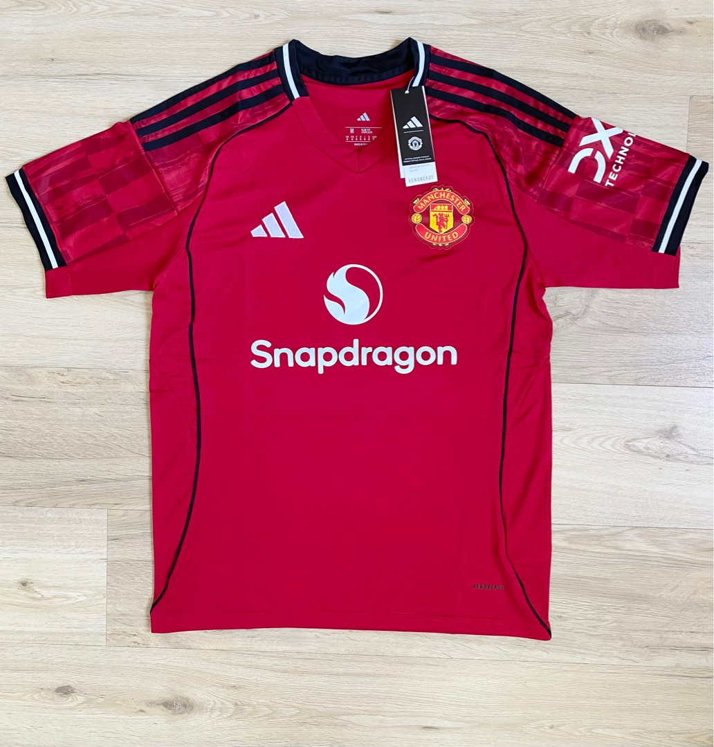 New! Manchester United 25/26 Home Kit Replica Fans Version, Men's ...