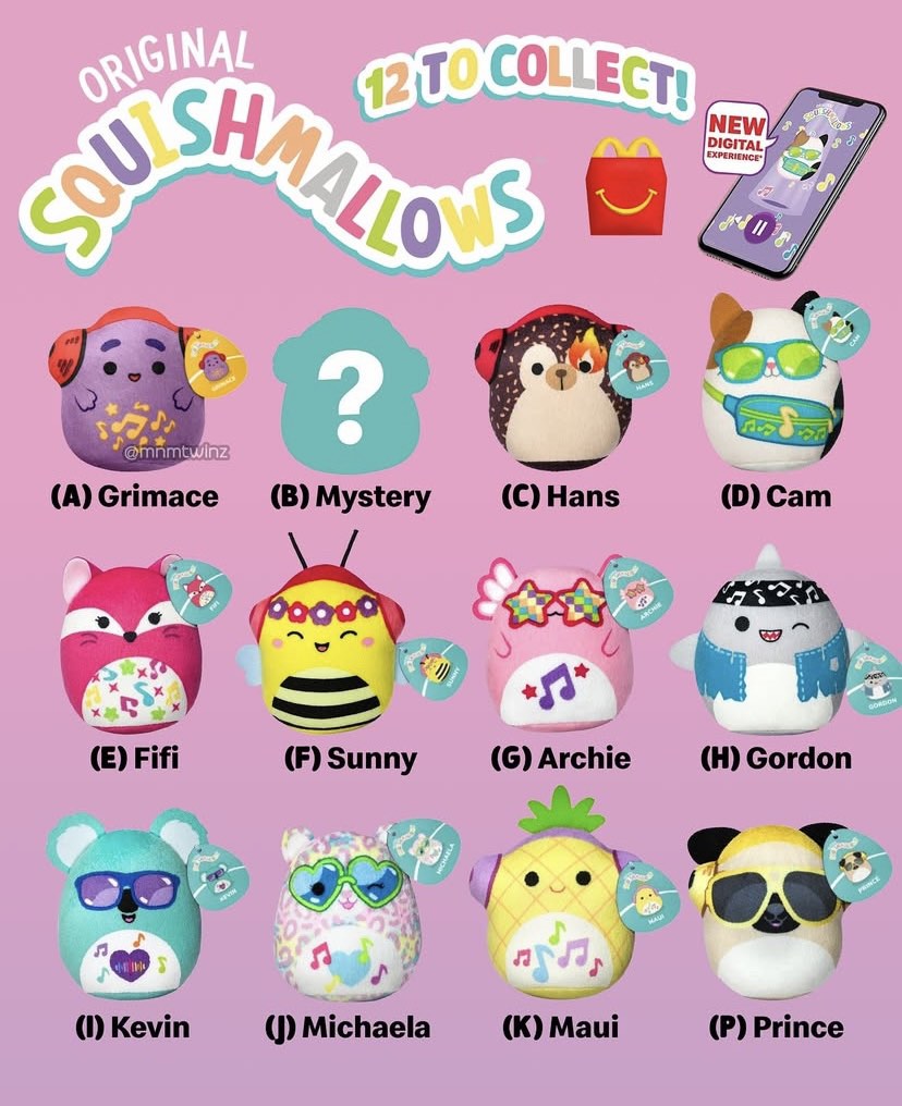 original squishmallows, Hobbies & Toys, Toys & Games on Carousell