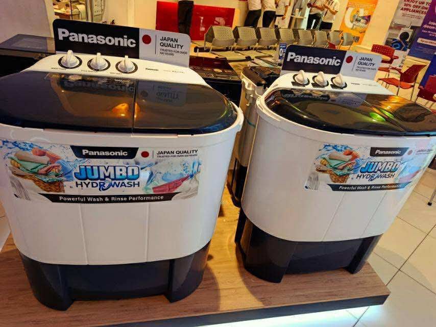 PANASONIC TWIN TUB WASHING MACHINE, TV & Home Appliances, Washing ...