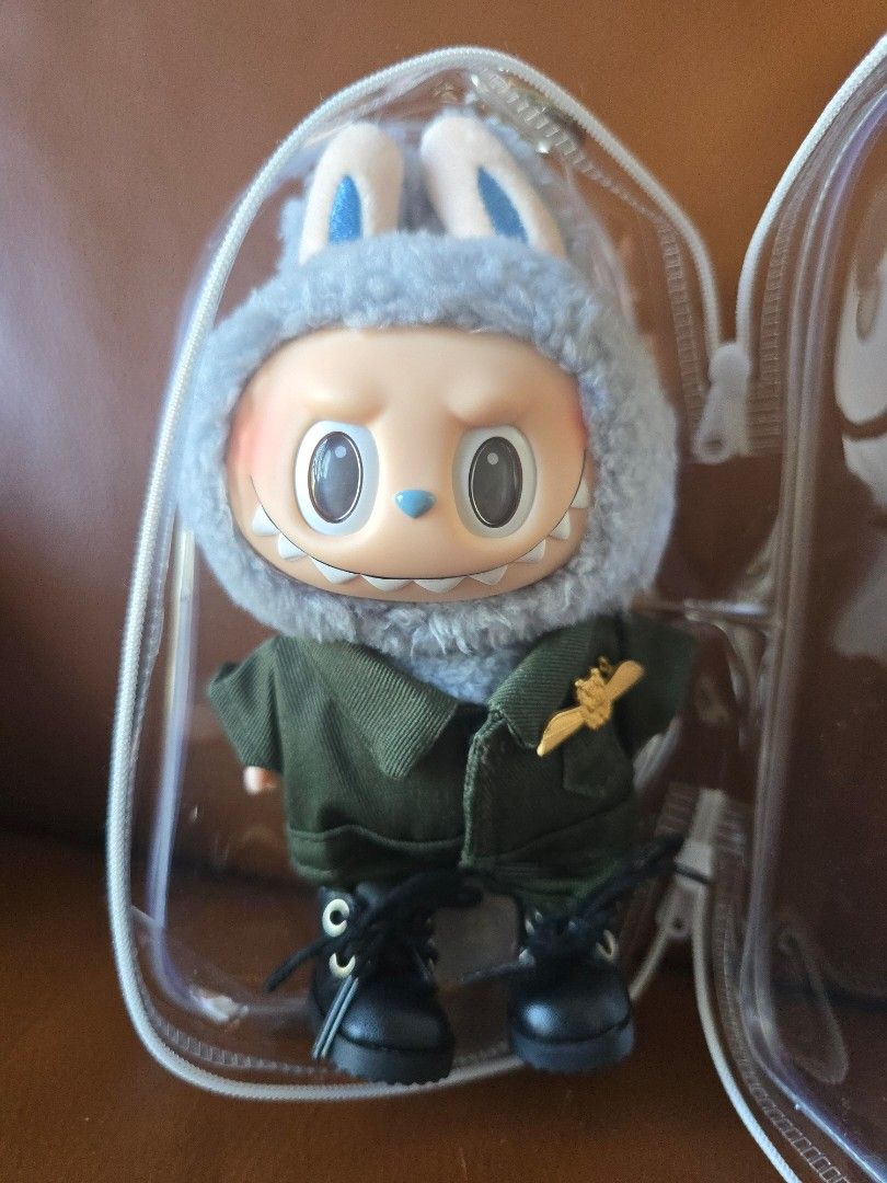 Popmart the monsters labubu dressed in pilot flight suit outfit ...