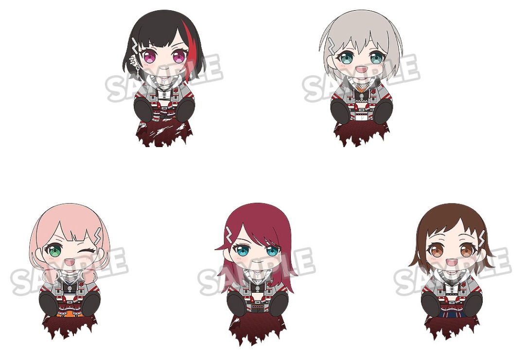 (Preorder) BanG Dream! Plush Afterglow Ran Mitake, Moca Aoba, Himari ...