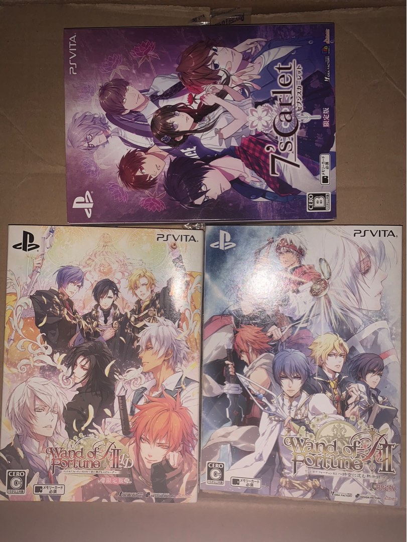 PS Vita Otome Games, Video Gaming, Video Games, PlayStation on Carousell