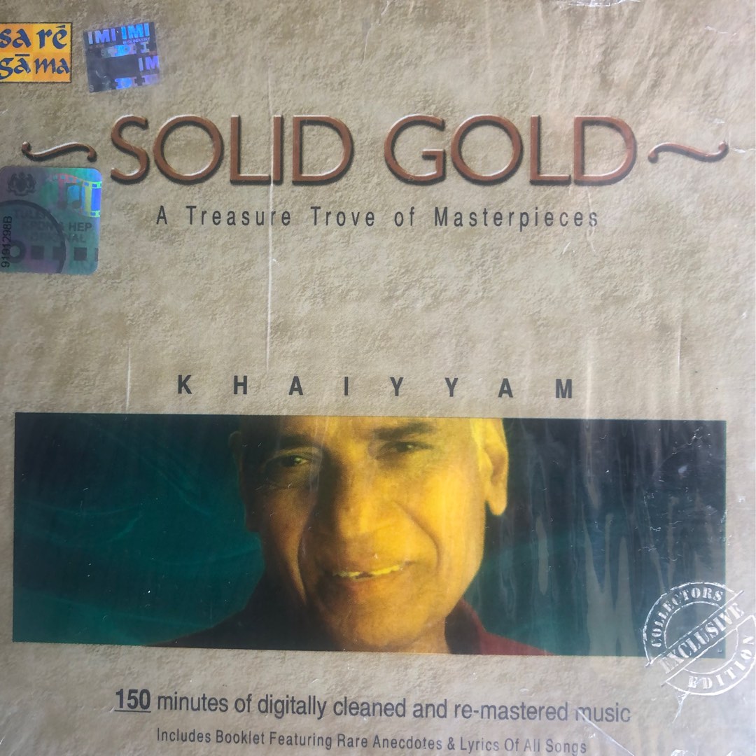 SOLID GOLD SERIES ORIGINAL 2CD BOX SET HINDI RETRO COLLECTIBLES EDITION ...