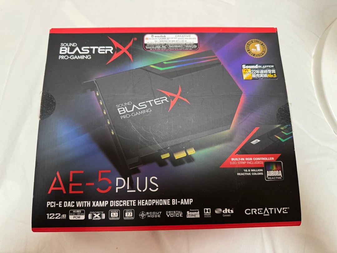 Sound blaster AE-5 Plus, 電腦＆科技, 桌上電腦 - Carousell