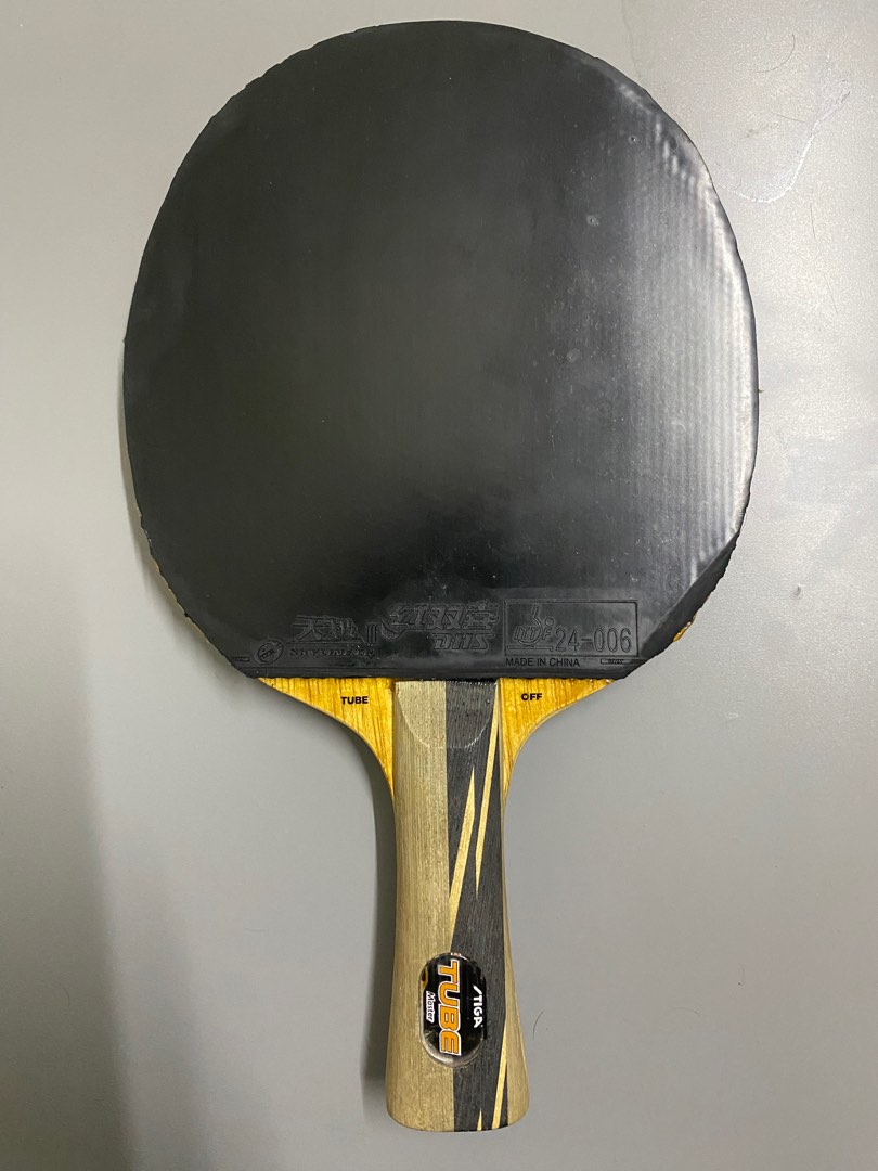 Stiga Tube Off ping pong bat table tennis, Sports Equipment, Sports ...