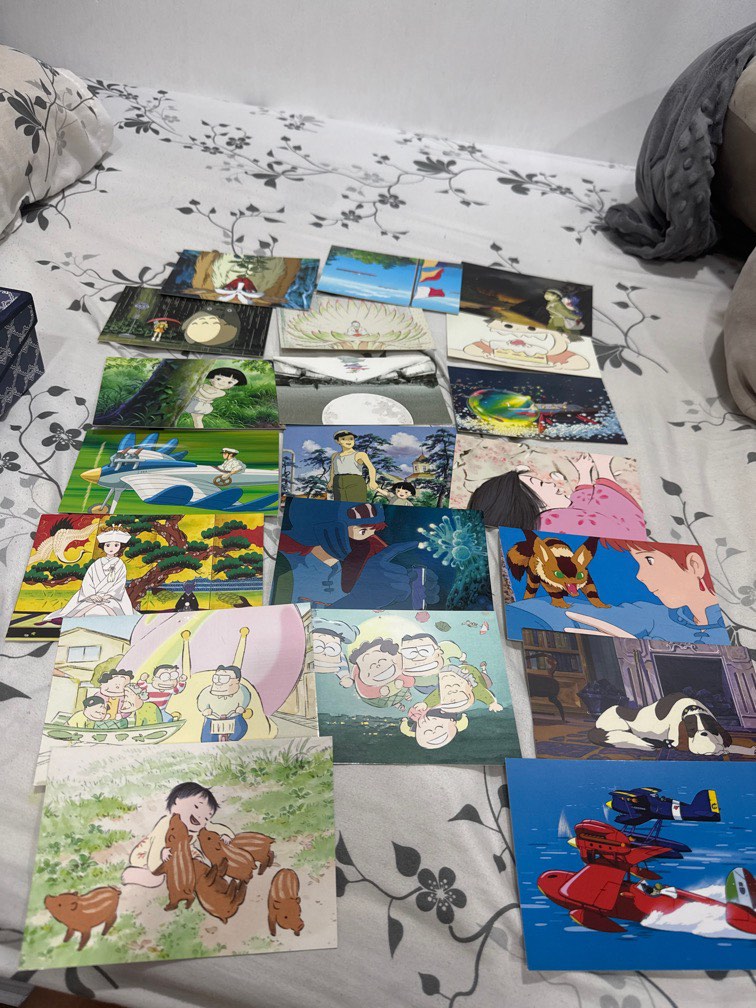 Studio Ghibli Postcards 20pc, Hobbies & Toys, Art & Prints on Carousell
