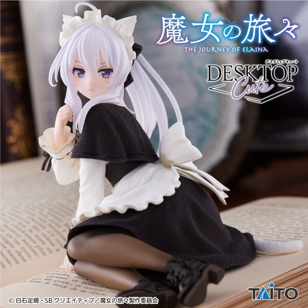 Taito Desktop Cute Figure Wandering Witch: The Majo no Tabitabi Elaina ...
