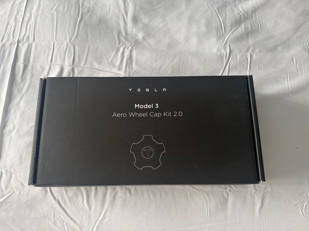 Tesla aero wheel cap kit 2.0, Car Accessories, Accessories on Carousell