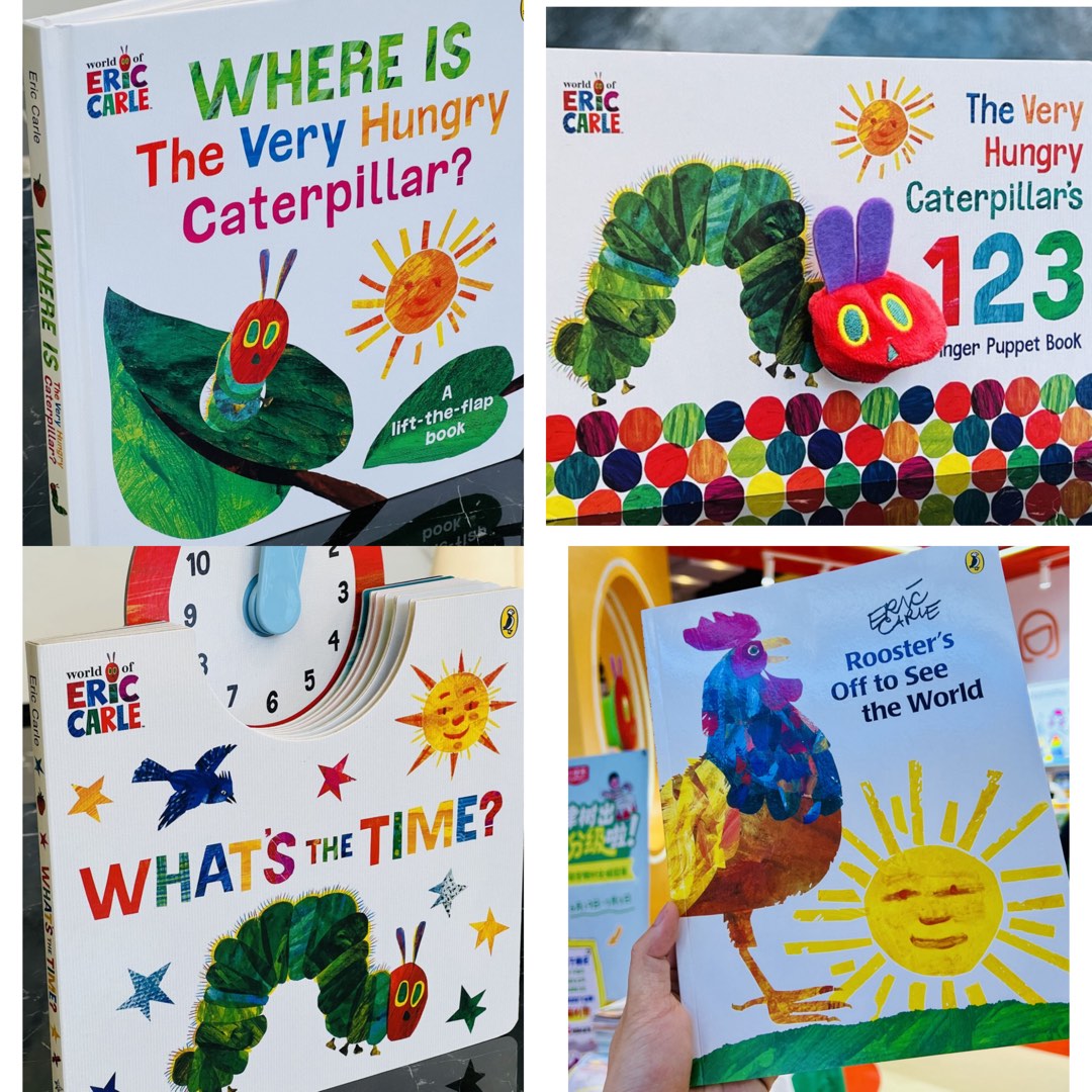 The world of Eric Carle what's the time?the very hungry caterpillar's ...