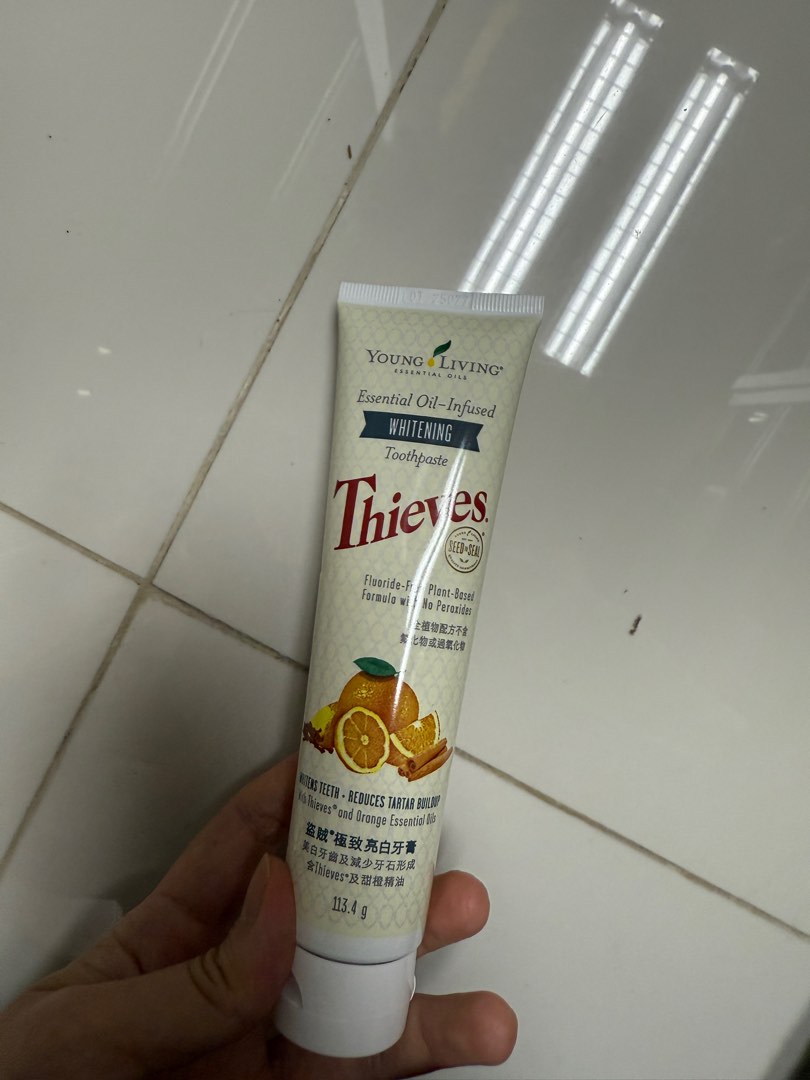 Thieves whitening toothpaste, 美容＆個人護理, 健康及美容 - 口腔護理 - Carousell