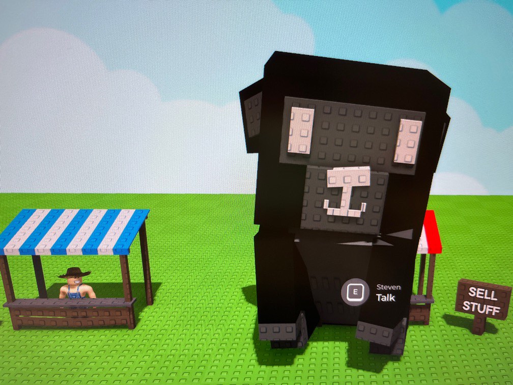 Titanic inverted silver monkey grow a garden gag, Video Gaming, Gaming ...