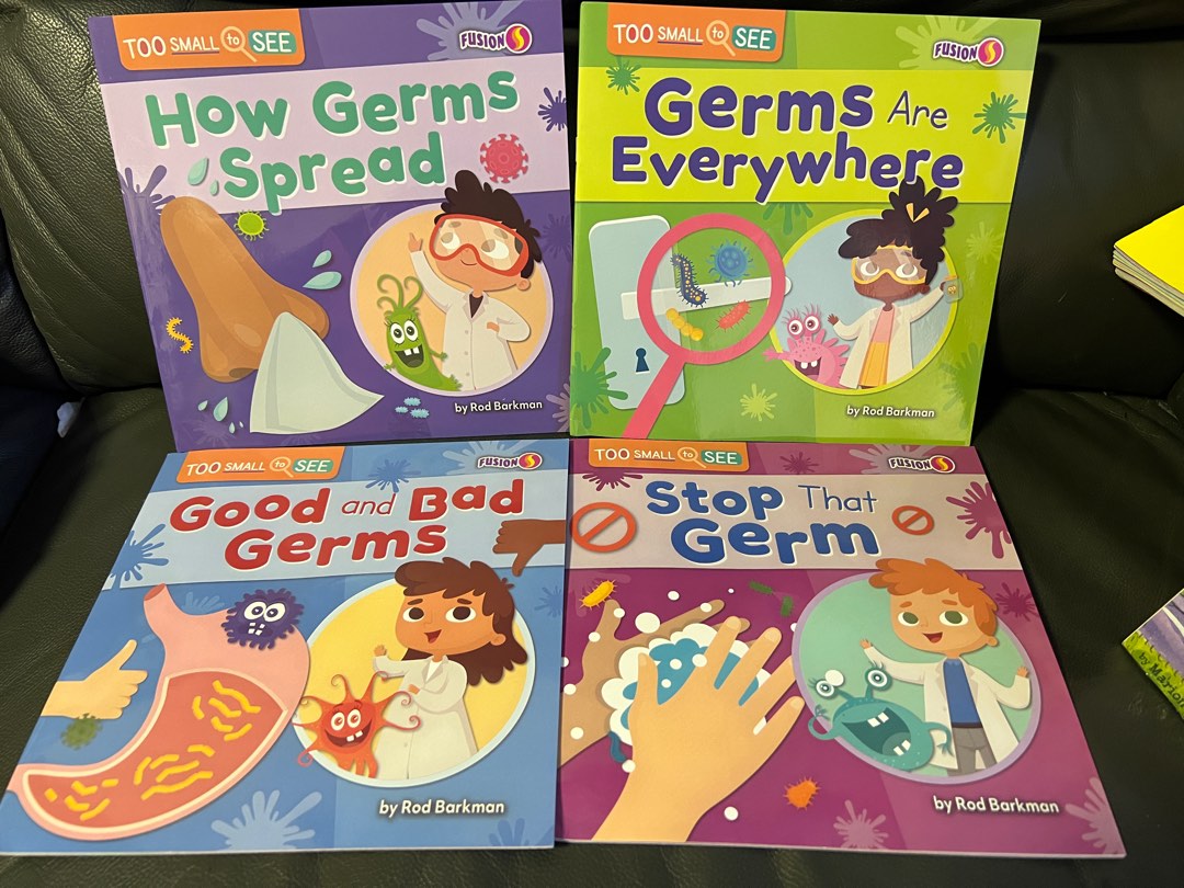 【現貨】Too Small To See系列4本/Germs are Everywhere/Good and Bad Germs/How ...