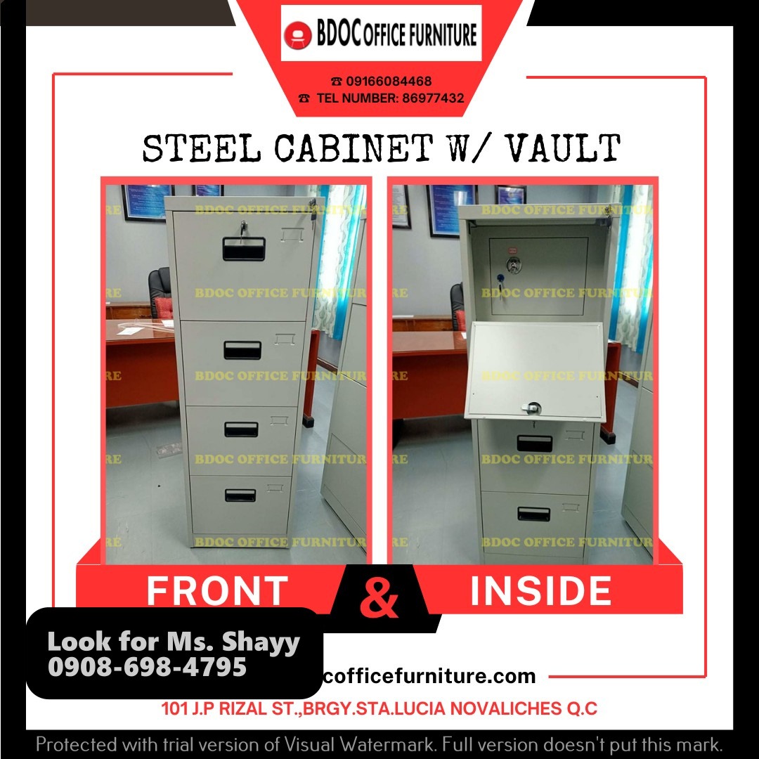 Vertical Drawer with Vault / Office Table / Conference Table / Wall ...