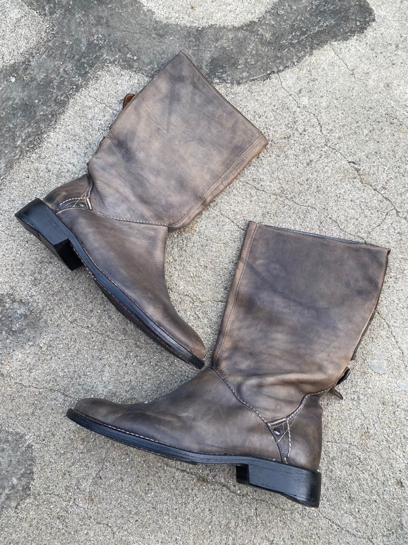 Vintage Diesel Cowboy Boots, Men's Fashion, Footwear, Boots on Carousell