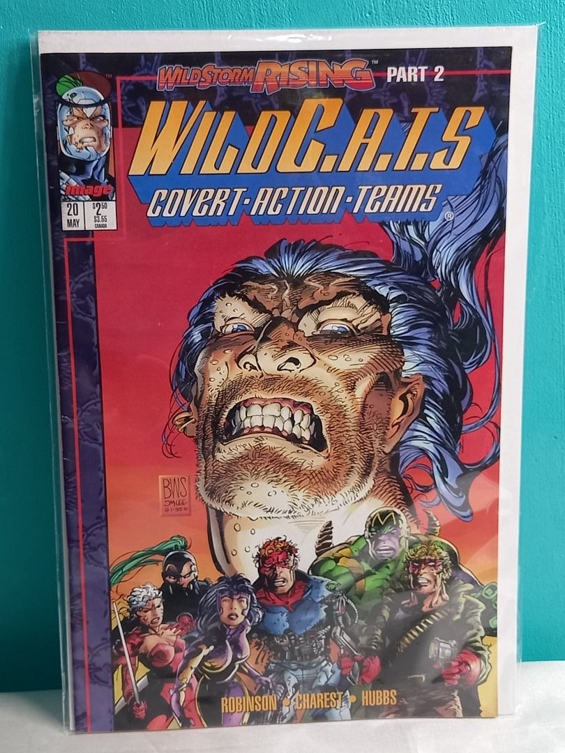Vintage WildStorm Rising Comics "WILD C.A.T.S" Covert-Action-Teams #20 ...