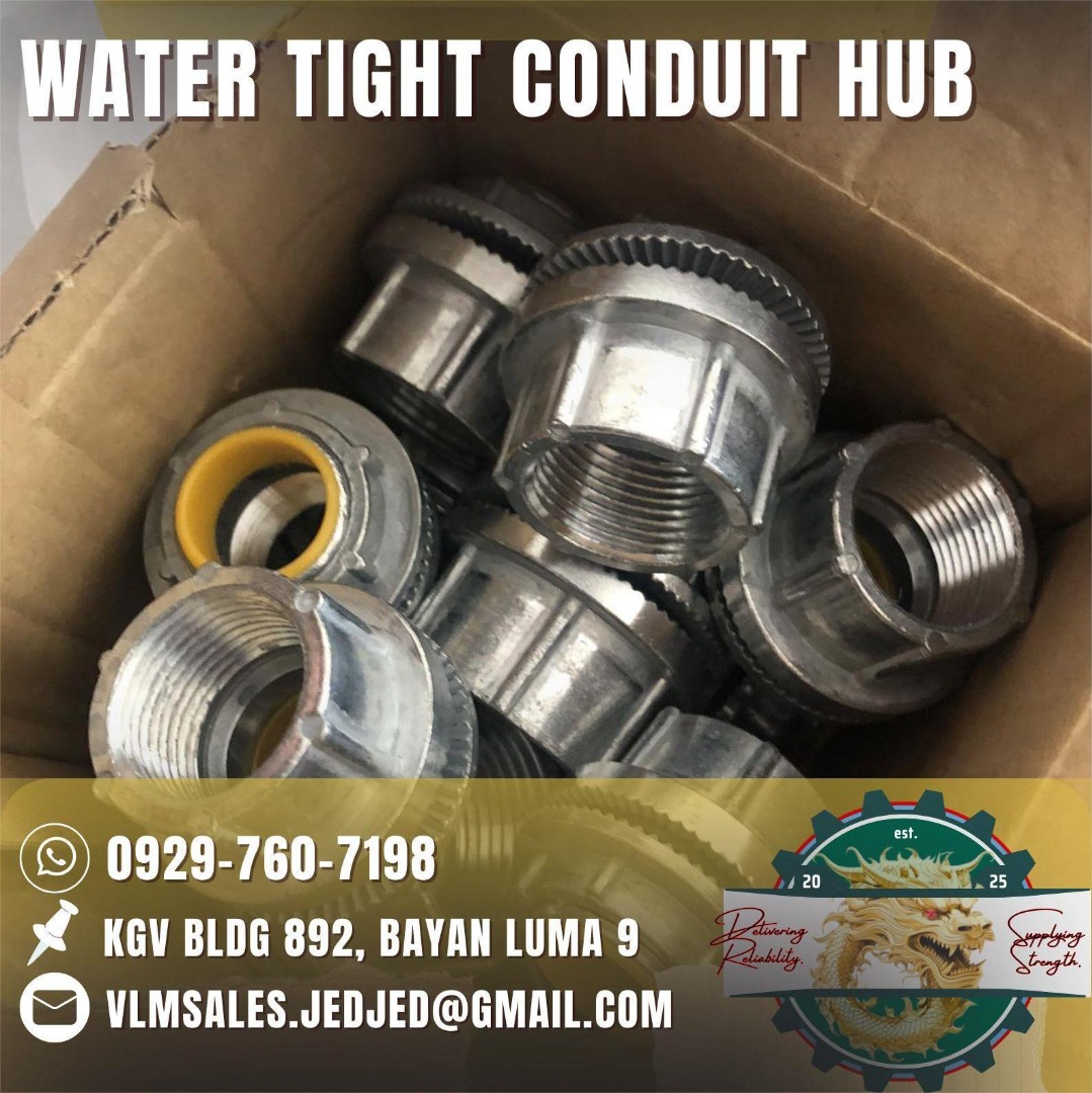Water Tight Conduit Hub, Commercial & Industrial, Construction Tools ...