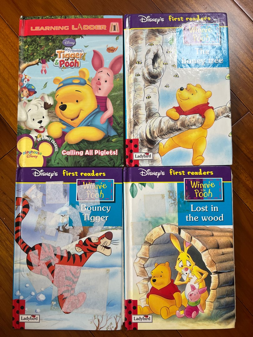 Winnie the Pooh first reader, 興趣及遊戲, 書本 & 文具, 兒童書籍 - Carousell