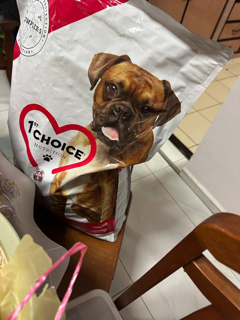 1st choice lamb and fish 11kg dog food, Pet Supplies, Pet Food on Carousell