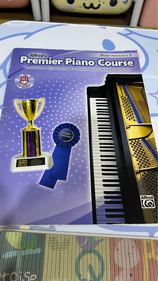 Alfred’s premier piano course performance 3 music scores book, Hobbies ...