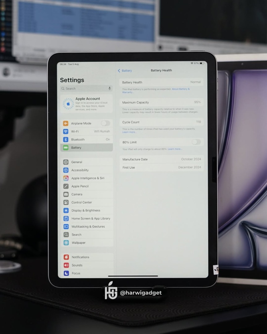 Apple iPad Air M2 2024 NEGO, Telepon Seluler & Tablet, Tablet di Carousell