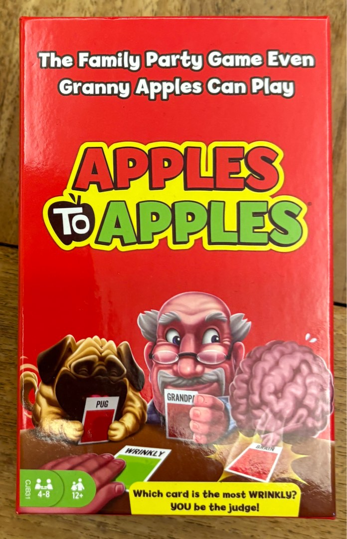 Apples to apples card game, Hobbies & Toys, Toys & Games on Carousell