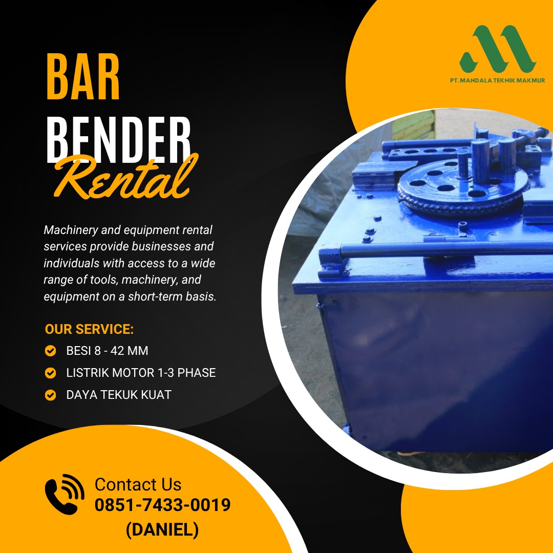 Bar Bender, Bar bending Jambi - WA: 0851 7433 0019 - Sewa Mesin Bar ...