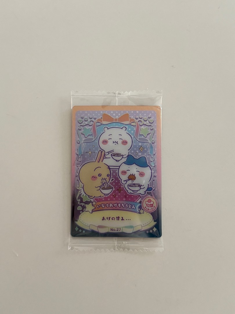 Chiikawa Waffle Card No. 27, Hobbies & Toys, Toys & Games on Carousell