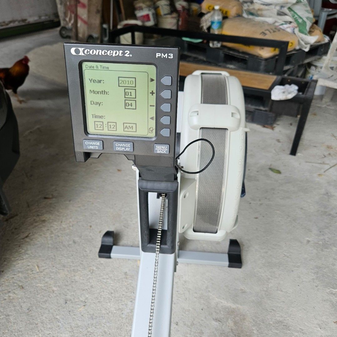 Concept 2 Rower Model D PM3, Sports Equipment, Exercise & Fitness ...