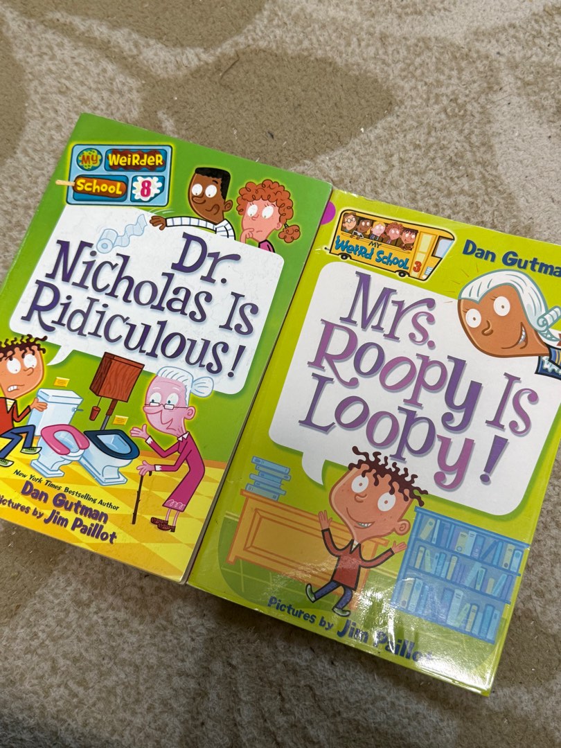 Dr Nicholas is Ridiculous/ Mrs Rooply is Loopy, 興趣及遊戲, 書本 & 文具, 小說及非小說 ...