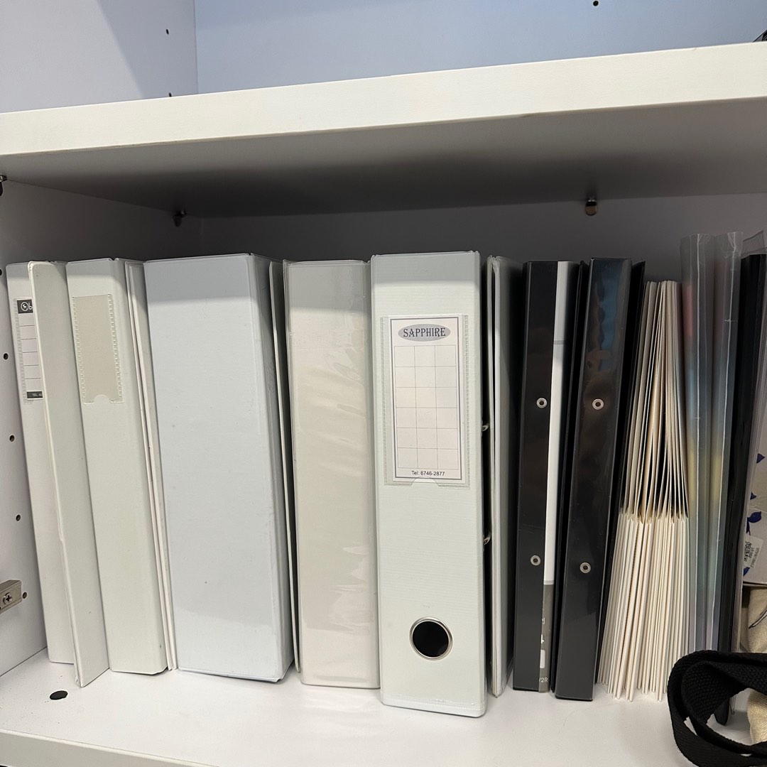 Files (D-Ring, Project, L-shape, Dividers etc.), Hobbies & Toys ...