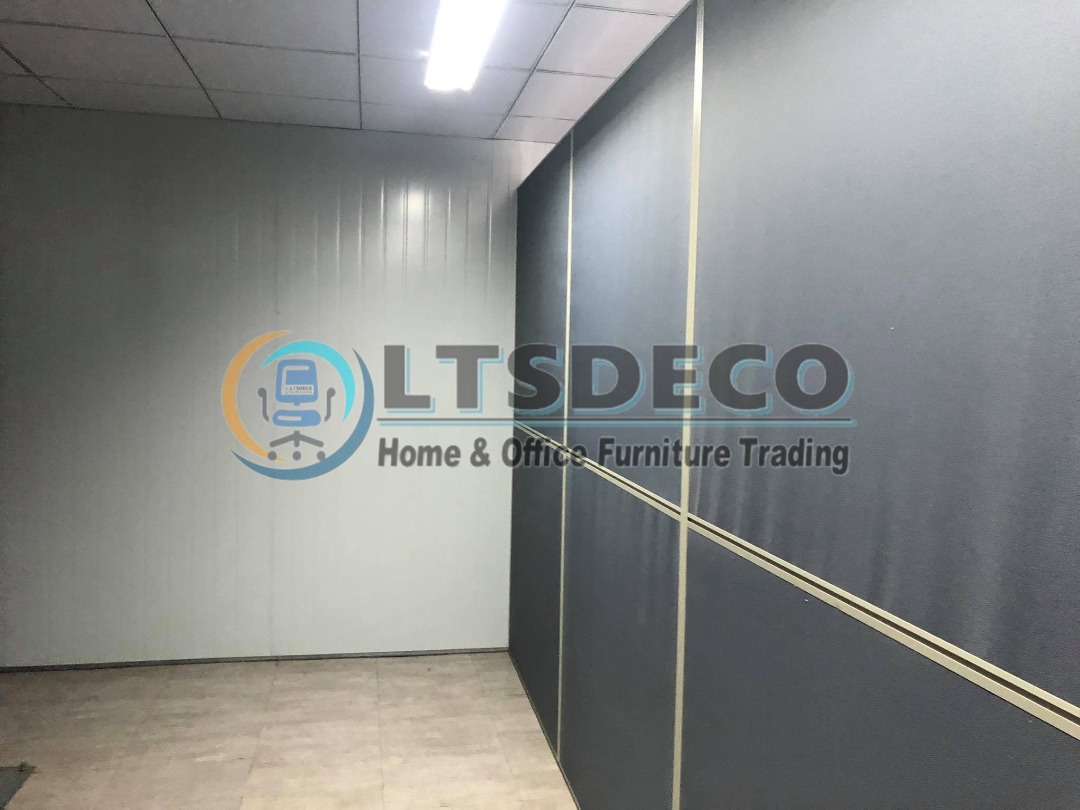 FULL FABRIC PANEL PARTITION \ OFFICE PARTITION \ OFFICE FURNITURE ...