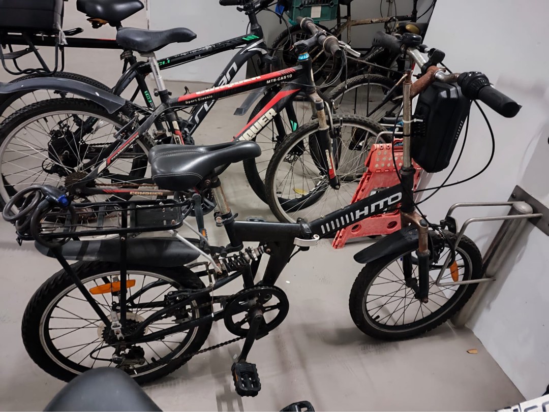 Hito Foldable Bike 20 inch, Sports Equipment, Bicycles & Parts ...