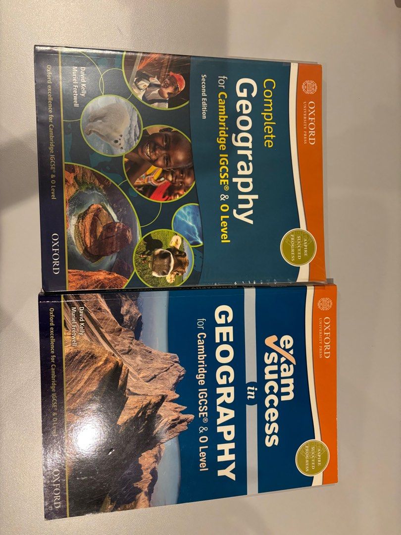 IGCSE O LEVEL CIE GEOGRAPHY TEXTBOOK AND WORKBOOK, Hobbies & Toys, Books & Magazines, Textbooks ...