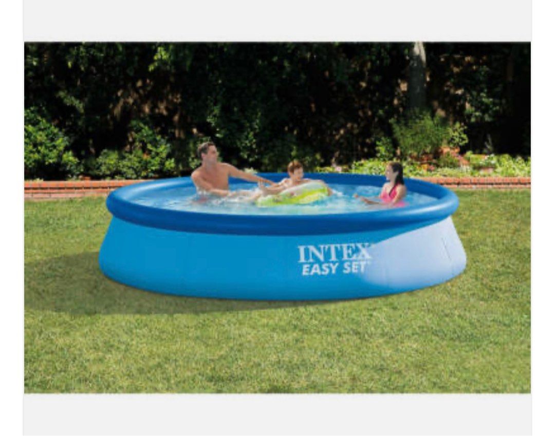 INTEX 12 ft x 30 in Easy Set Swimming Pool w/ Filter Pump Ships Fast ...