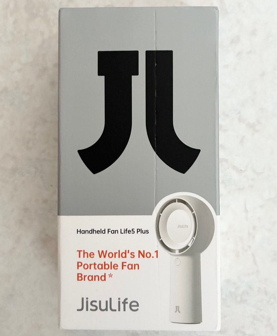 JISULIFE Handheld Fan Life 5 Plus 4000mAh USB 5 Speeds Portable Turbo ...