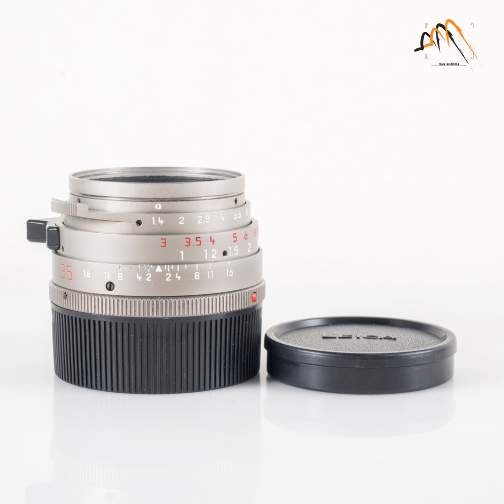 Leica Summilux M 35mm F/1.4 Pre-A Titanium Lens Yr.1991 Germany 11860 ...