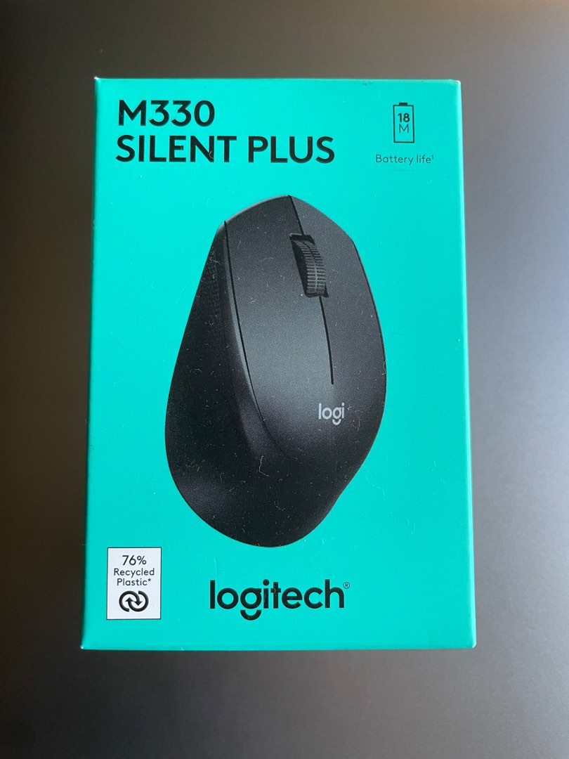Logitech Wireless Mouse M330 Silent Plus, Computers & Tech, Parts ...