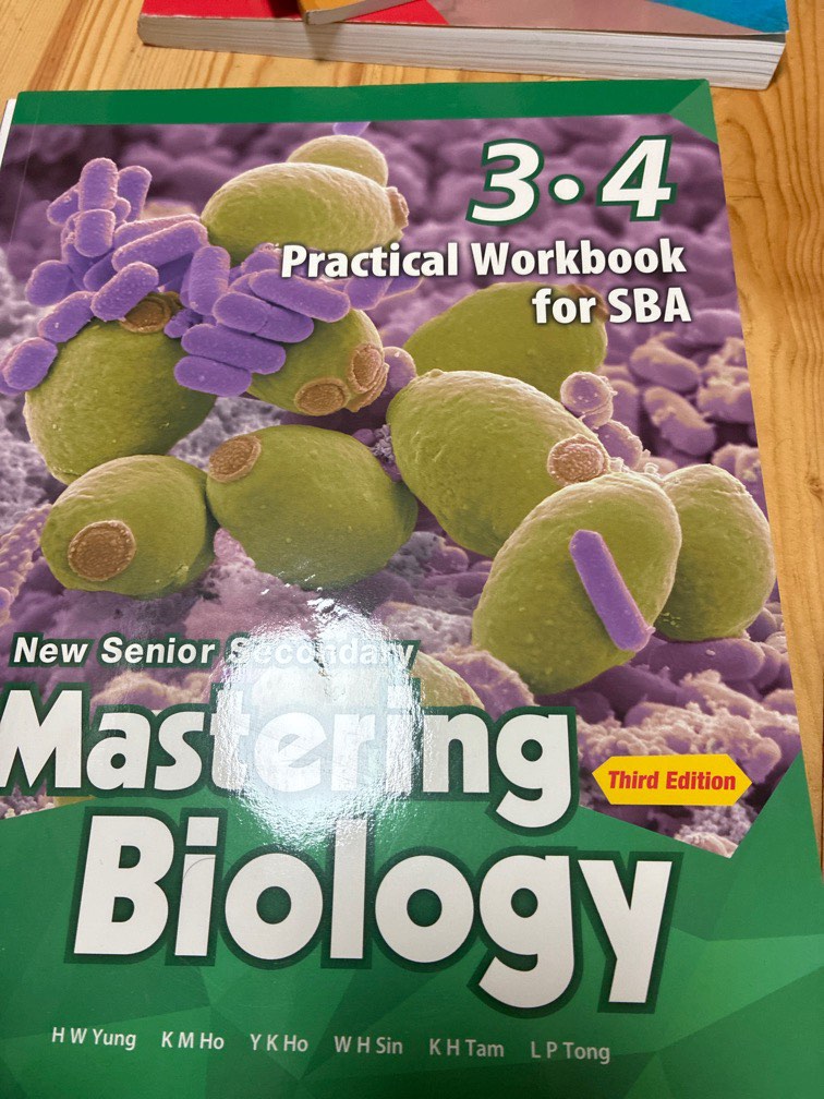 Mastering Biology practical workbook, 興趣及遊戲, 書本 & 文具, 教科書 - Carousell
