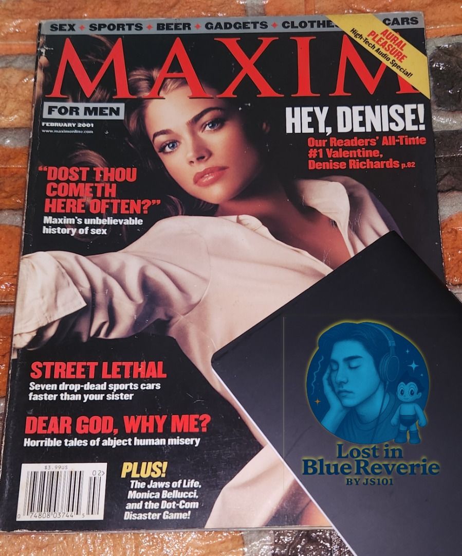 MAXIM MAGAZINE US EDITION- FEB 2001 ISSUE | DENISE RICHARDS | MONICA ...