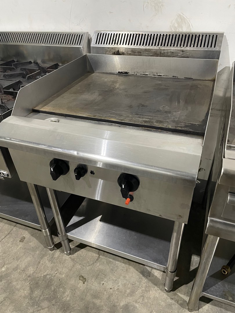 Berjaya Hot Plate Standing Flat Top Griddle Grill LPG Gas Stove 2ft ...