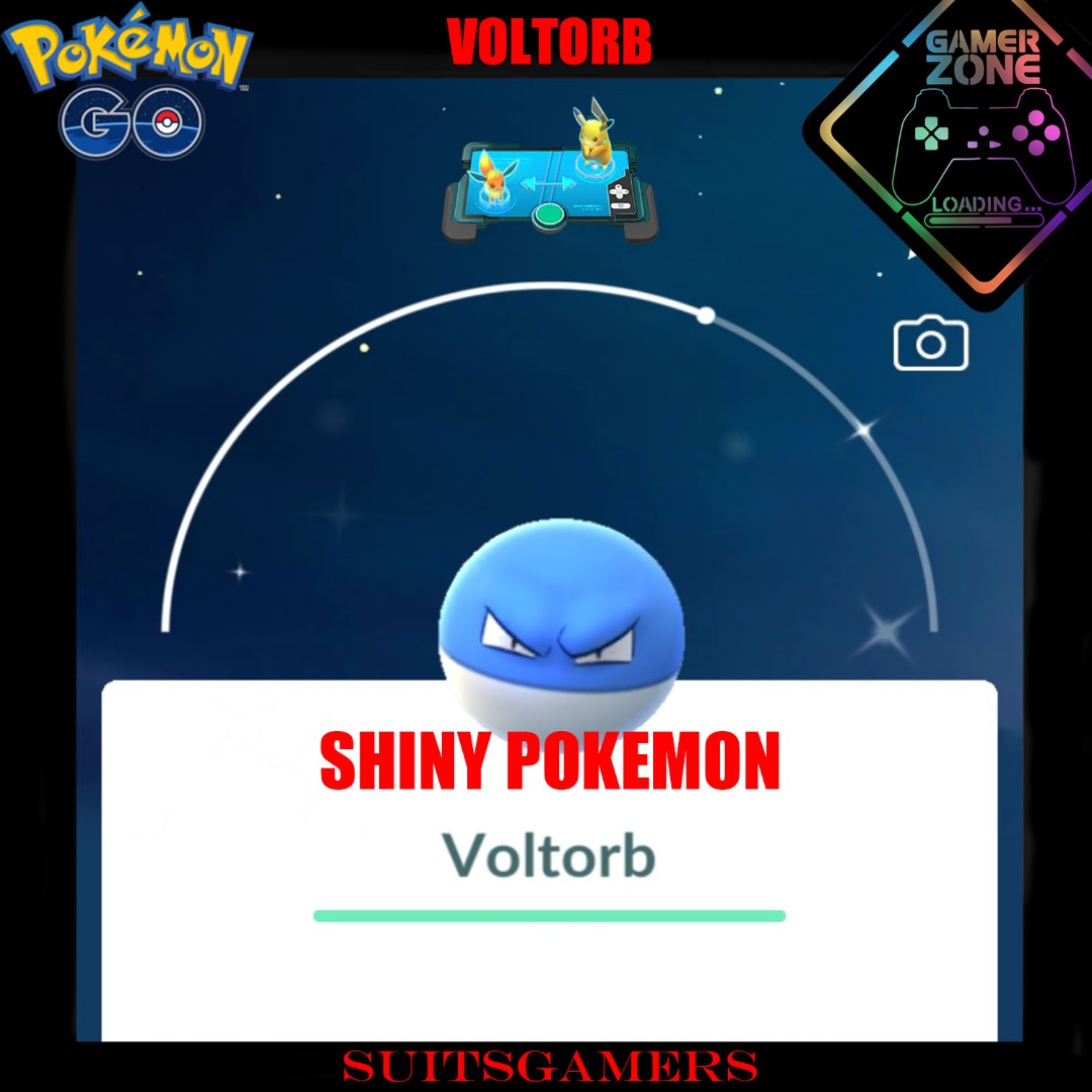 Pokemon GO - Shiny Voltorb [SHINY POKEMON], Video Gaming, Video Games ...
