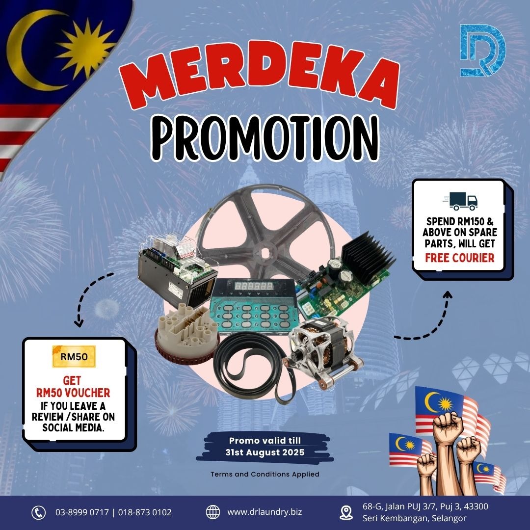 PROMO MERDEKA 2025, TV & Home Appliances, Washing Machines and Dryers ...